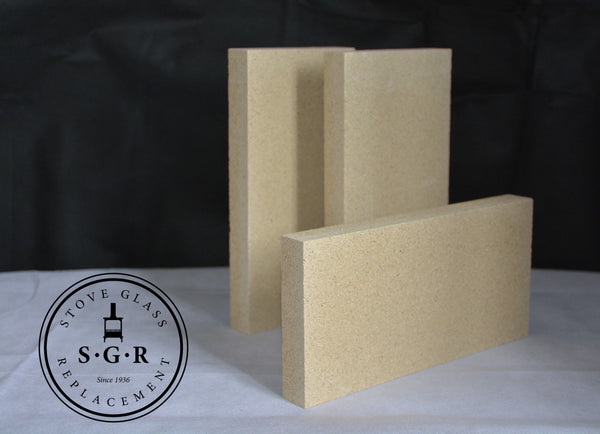Broseley Evolution 5 Woodburner Stove Brick Set - Stove Glass Replacement