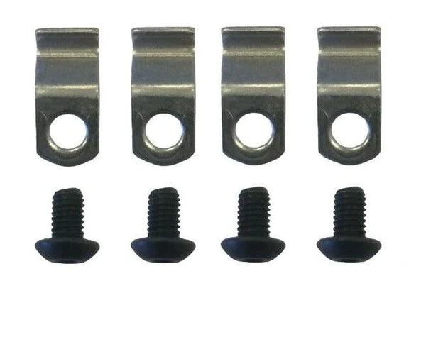 Morso Stove Glass Clips And Screws (Set Of 4) - Stove Glass Replacement